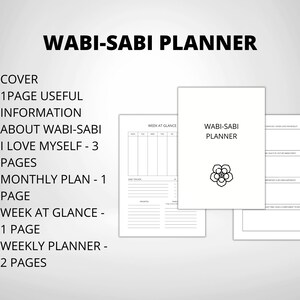Japanese Planner Bundle Minimalist Printable, Find Your Ikigai, Kaizen ...