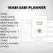 Japanese Planner Bundle Minimalist Printable, Find Your Ikigai, Kaizen ...