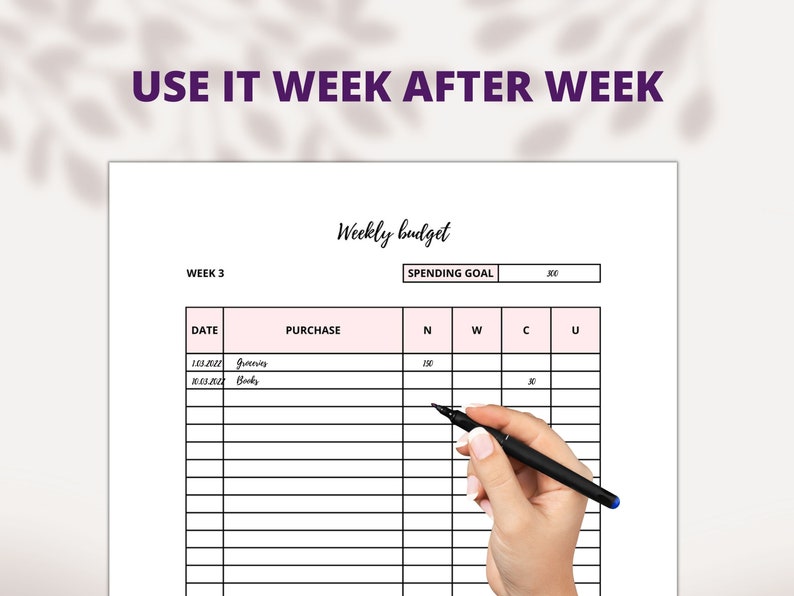 Kakeibo Budget Planner, Kakeibo Journal, Big Happy Planner Printable ...