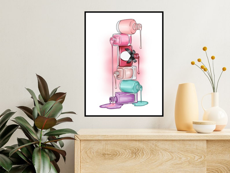 But First, Nails - Nail Salon Wall Art. Printable Wall Art Set of 3 ...