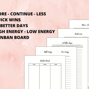 Kaizen Printable Goal-setting Planner - Japanese Planner for ...