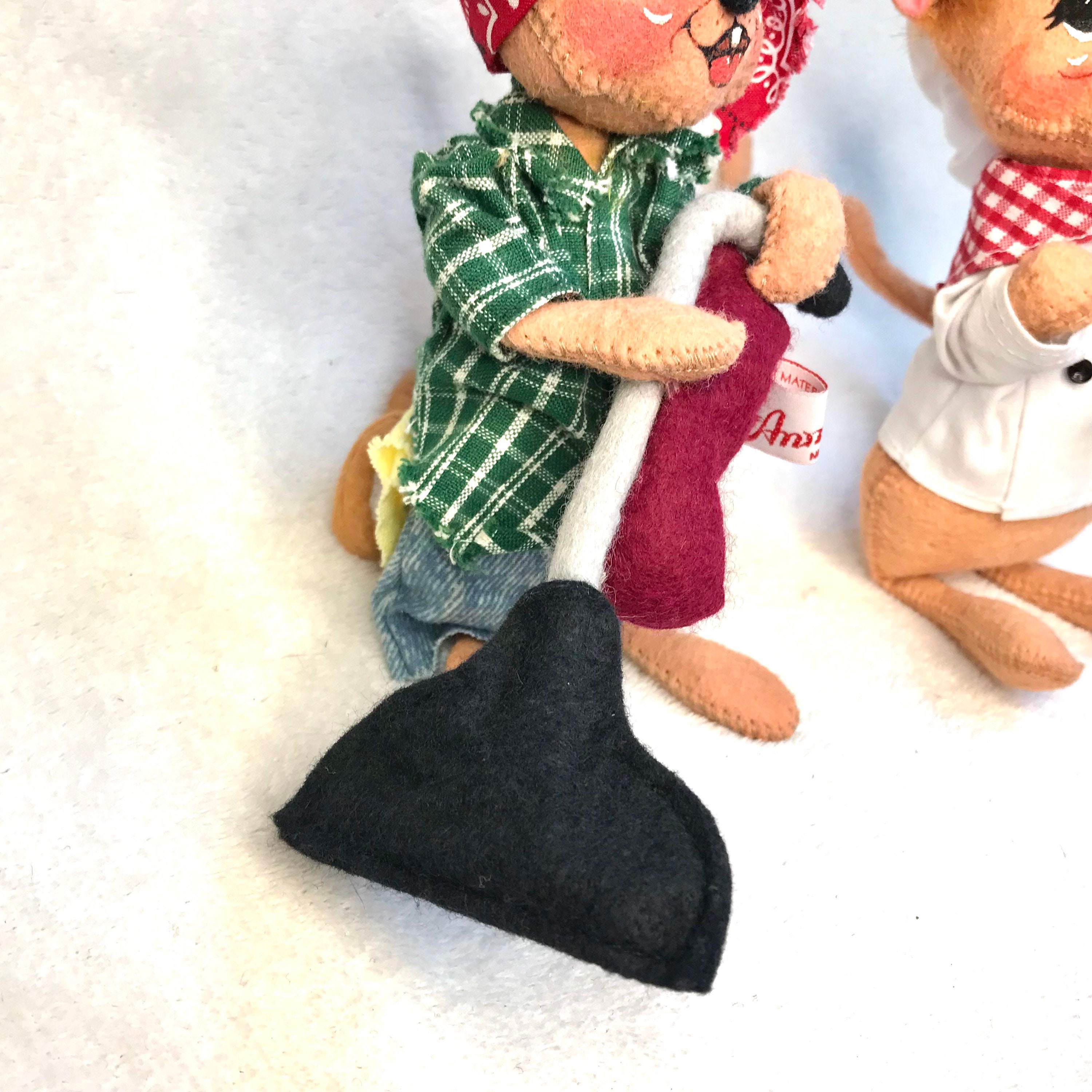 Vintage Annalee Thorndike House Mice Cleaner and Chef Cloth Wire ...