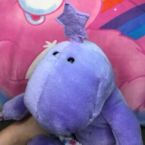 Rare ZWIBBLE DIBBLE GUND Dinosaur Star Baby Plush Toy With Diaper 12 ...