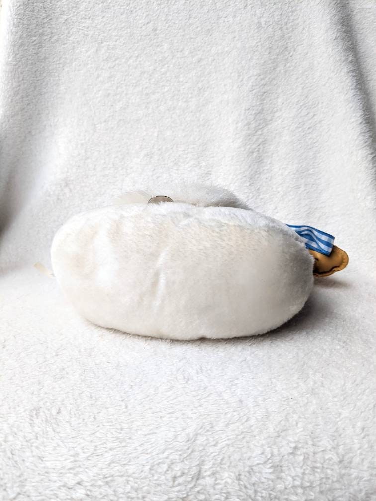 Vintage Eden Toys Waggie Musical Wind-up Plush Duck With - Etsy