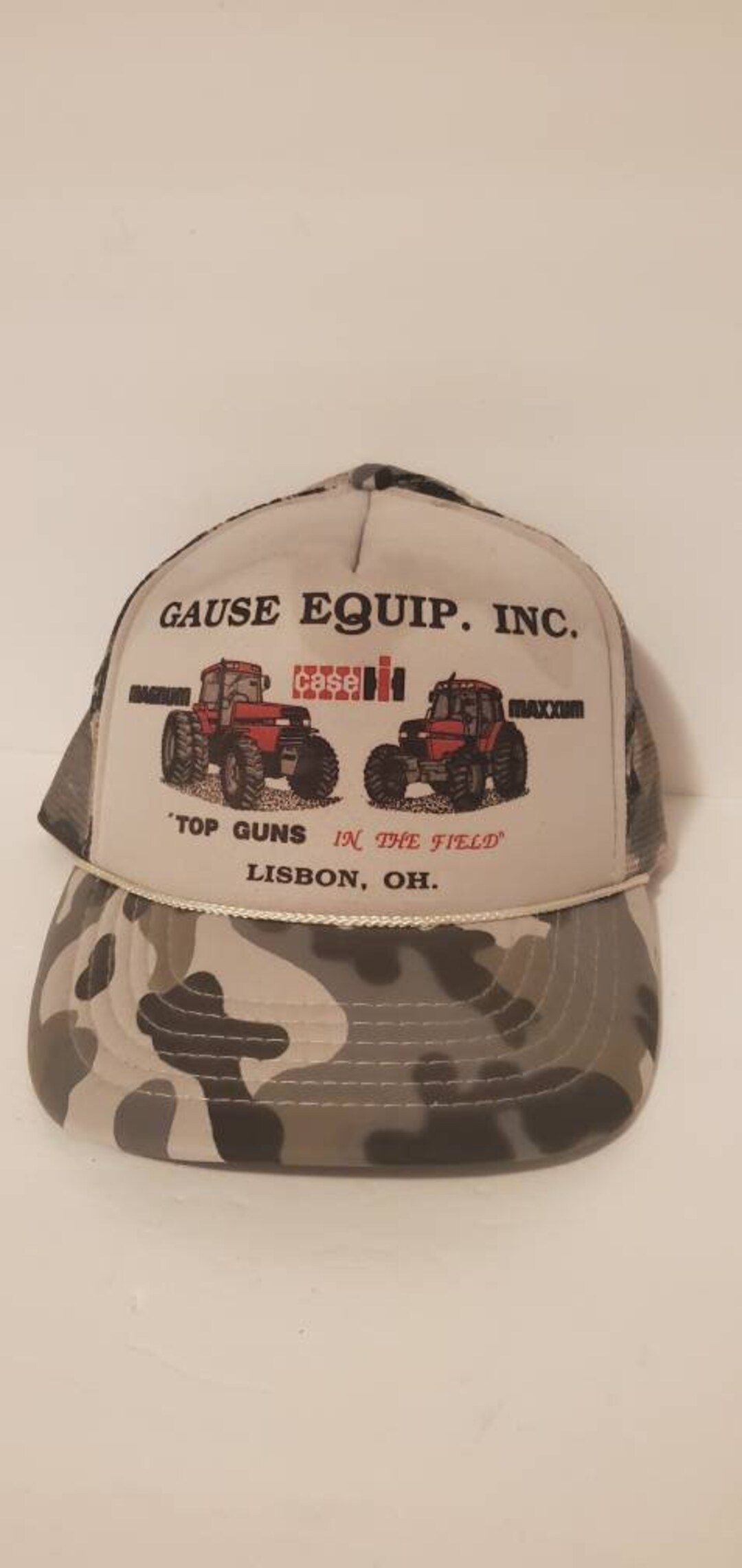 Vintage 80's Case Tractor Trucker Style Dealership Hat. - Etsy
