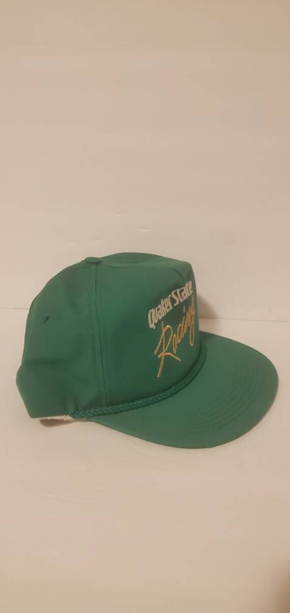 Rare 80's vintage rope style Quaker state Racing hat.… - Gem