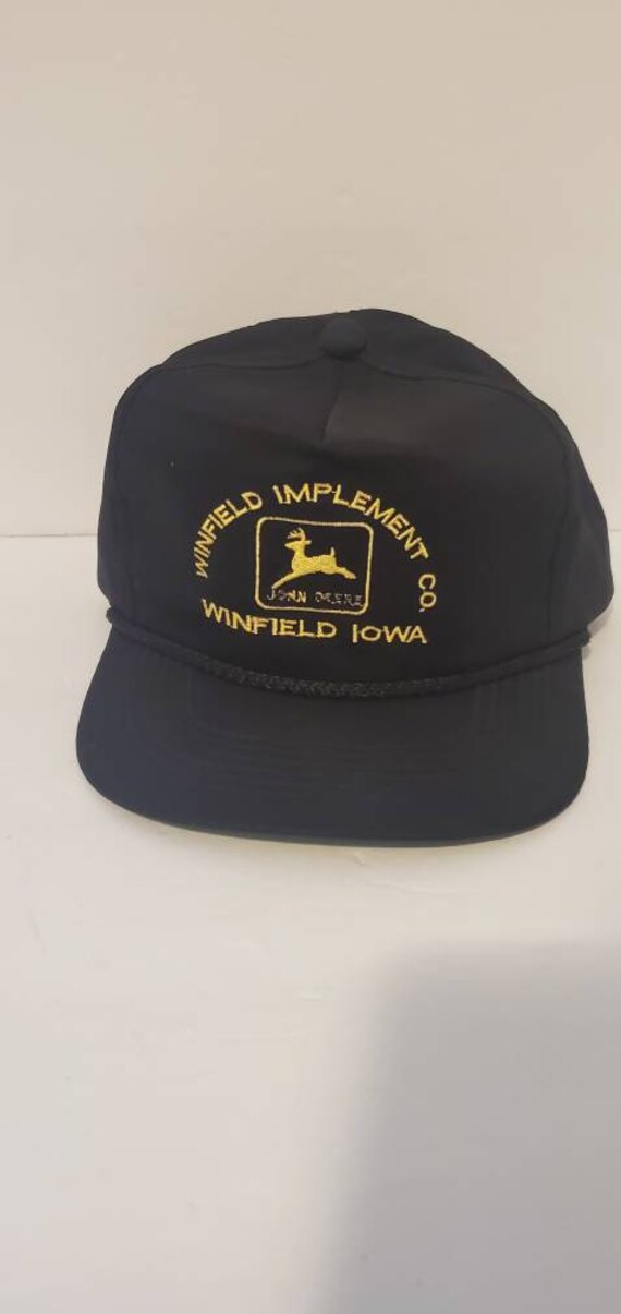 80's vintage John Deere Dealership hat rope style. Wo… - Gem