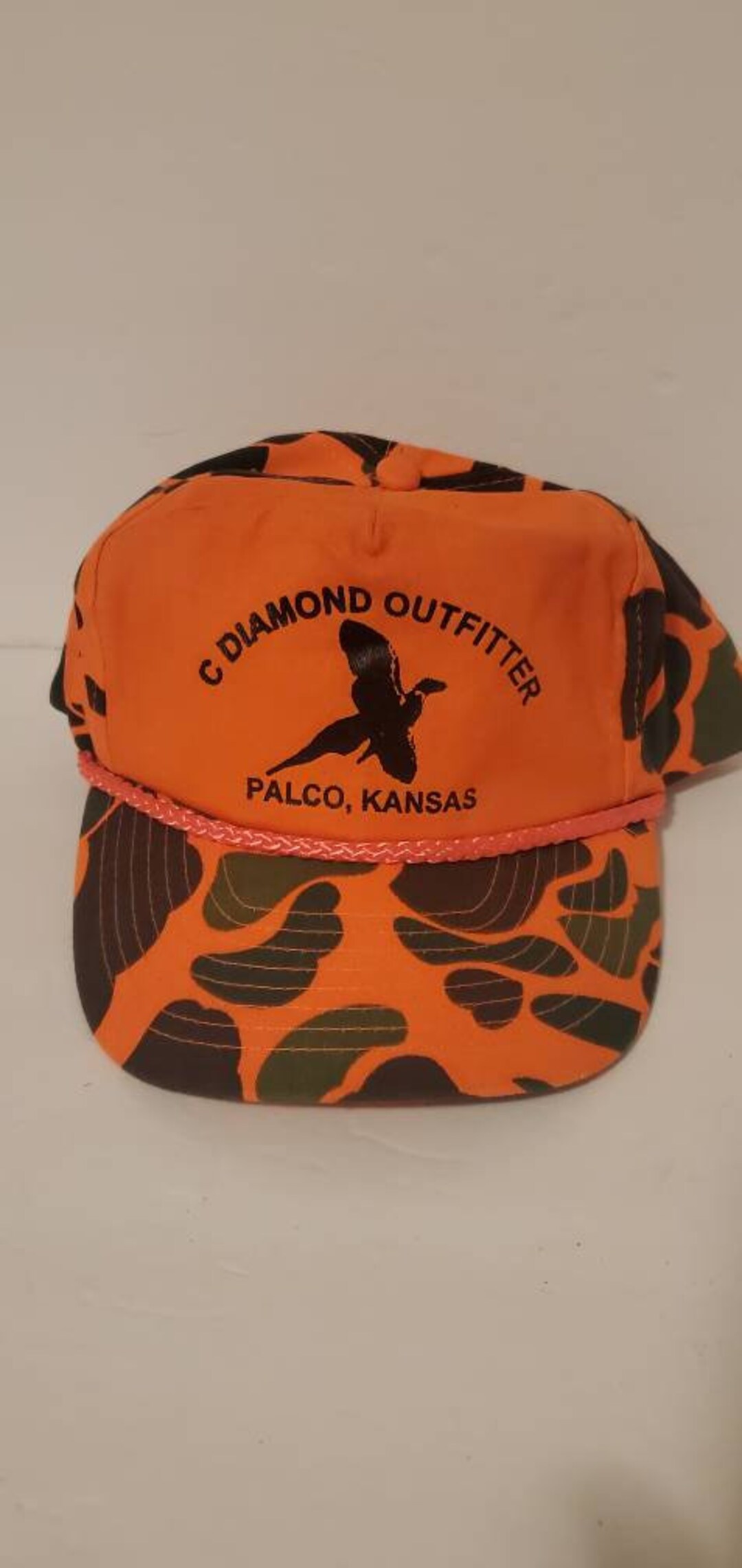 80's Vintage Rope Style Hunting Hat. - Etsy