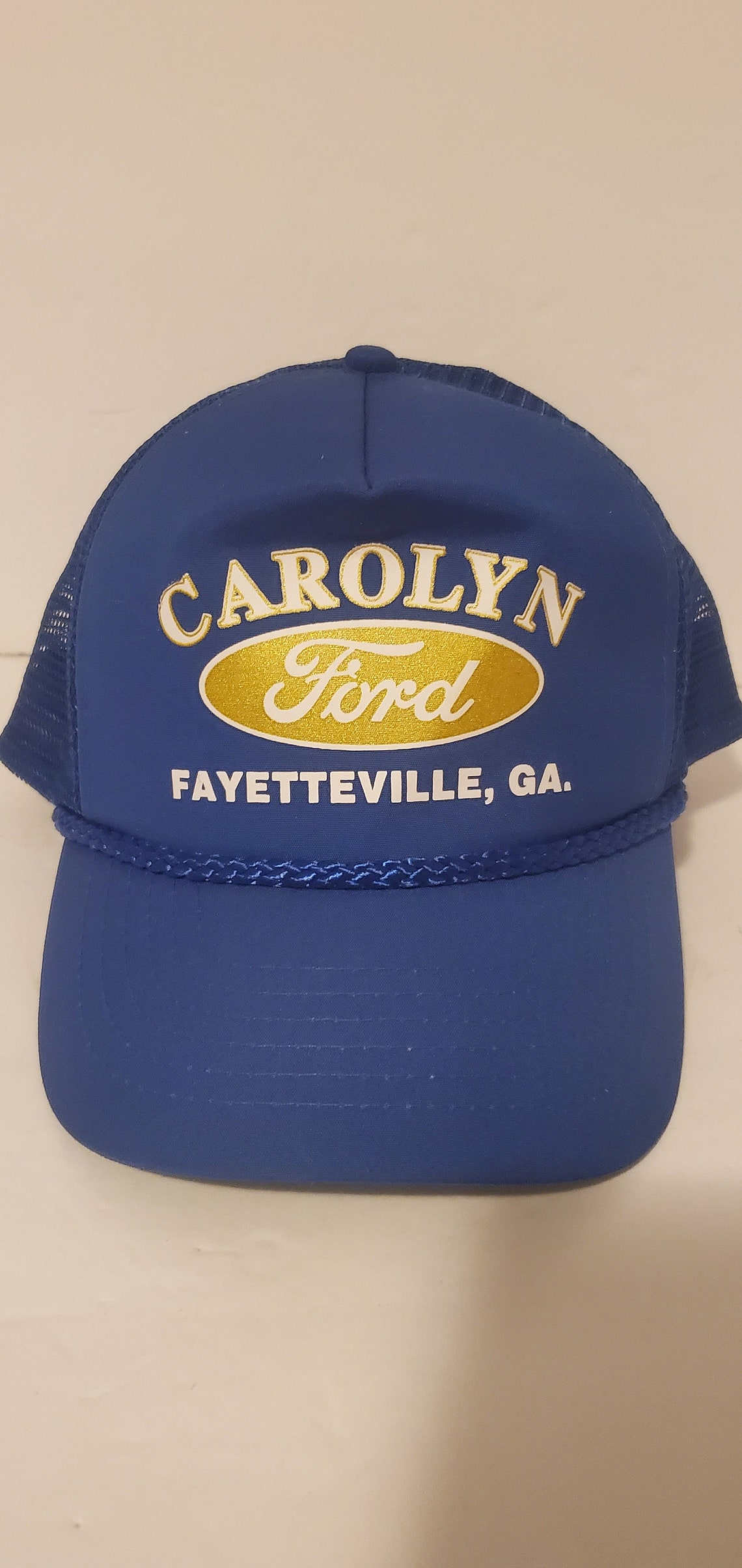 80's Vintage Trucker Style Rope Hat in Perfect Condition! - Etsy