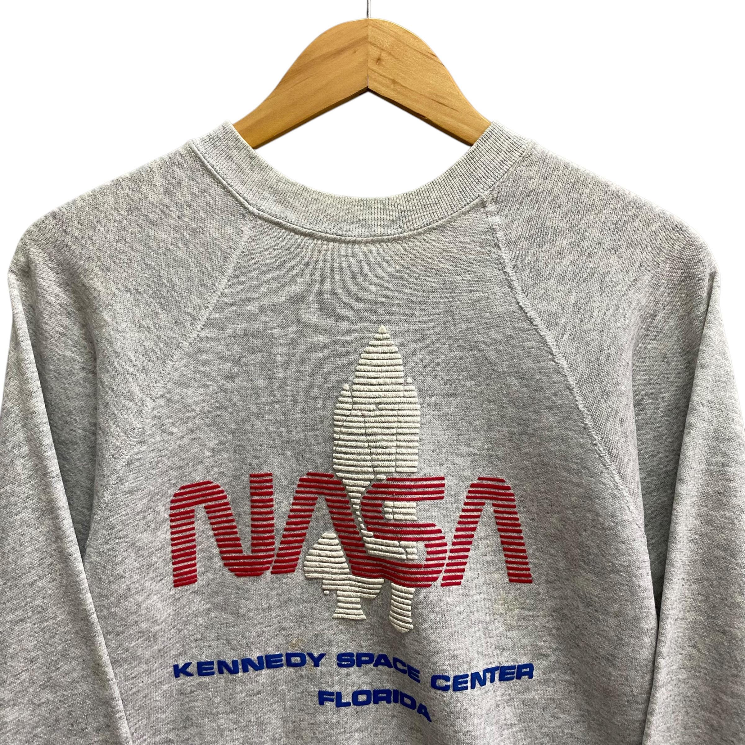 Vintage 90's Nasa Kennedy Space Center Florida Sweatshirt Nasa Crewneck ...