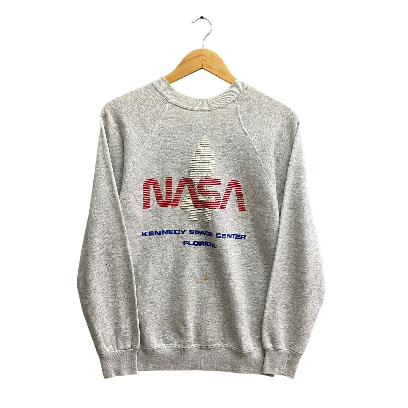 Vintage 90's Nasa Kennedy Space Center Florida Sweatshirt Nasa Crewneck ...