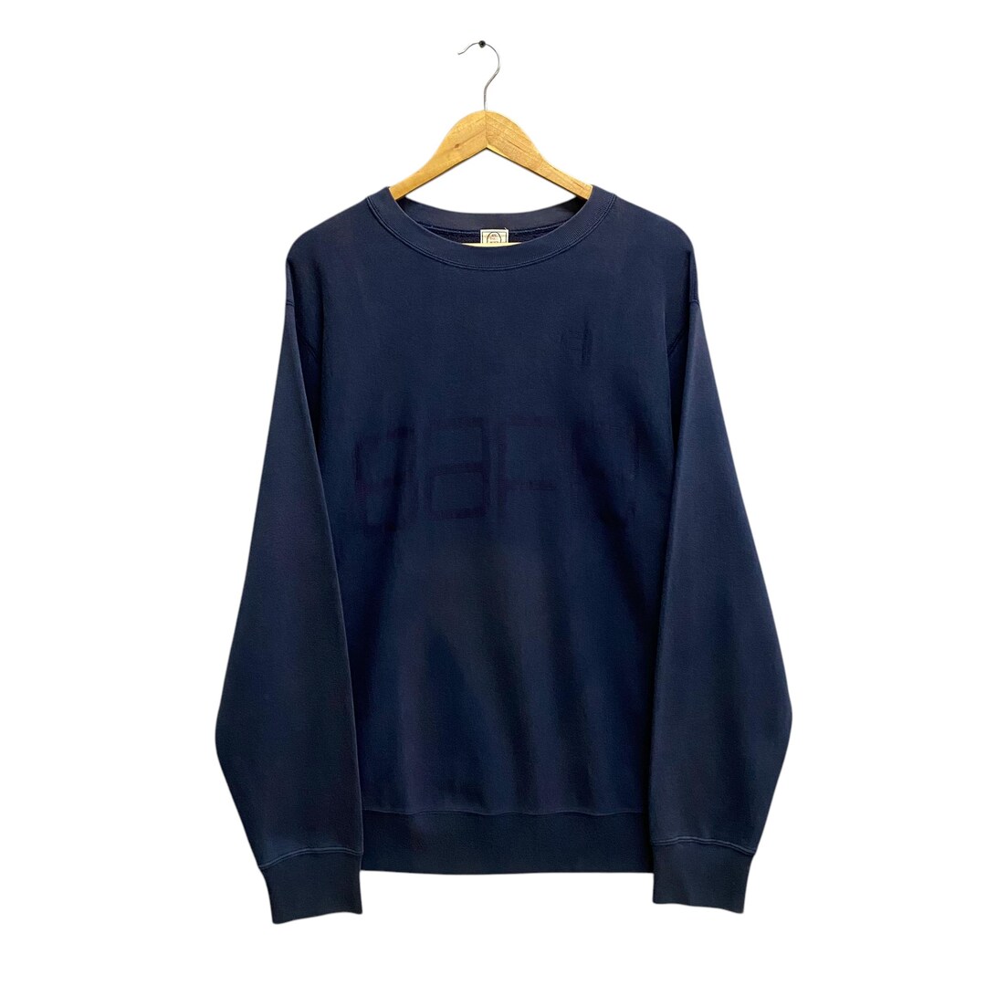 Vintage A Bathing Ape Reverse Weave Distressed Sun Faded Sweatshirt ...