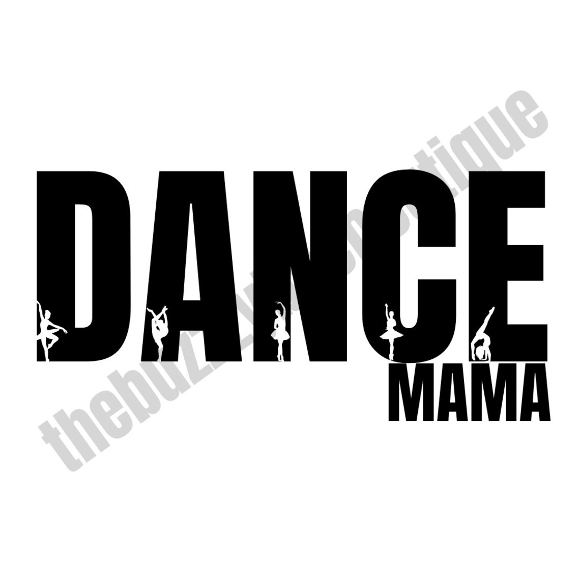 Dance Mama Silhouette Png Digital Download Htv Iron on Dtf Sublimation ...