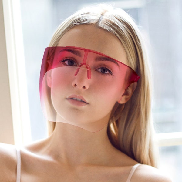Glasses Face Shield - Etsy