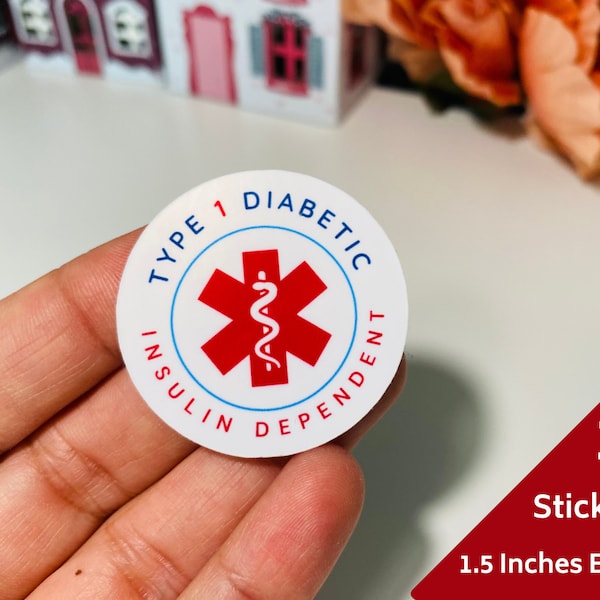 Type 1 Diabetes Sticker - Etsy