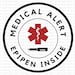 Epipen SVG, PNG Medical Alert Instant Download Awareness Digital File ...