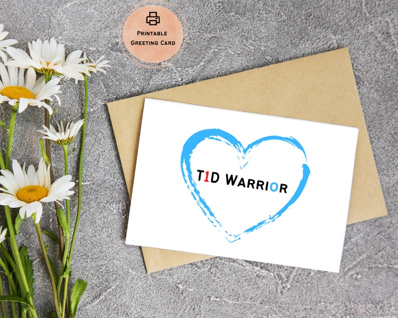 Type 1 Diabetes Awareness SVG T1D Warrior JPG PNG Digital - Etsy