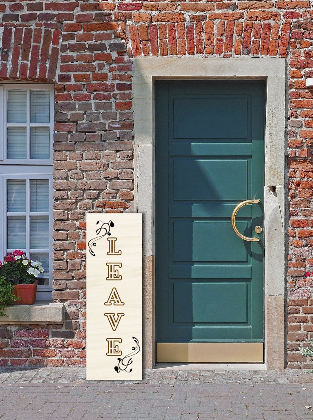 Leave Front Porch Welcome/unwelcome Wood Sign - Etsy