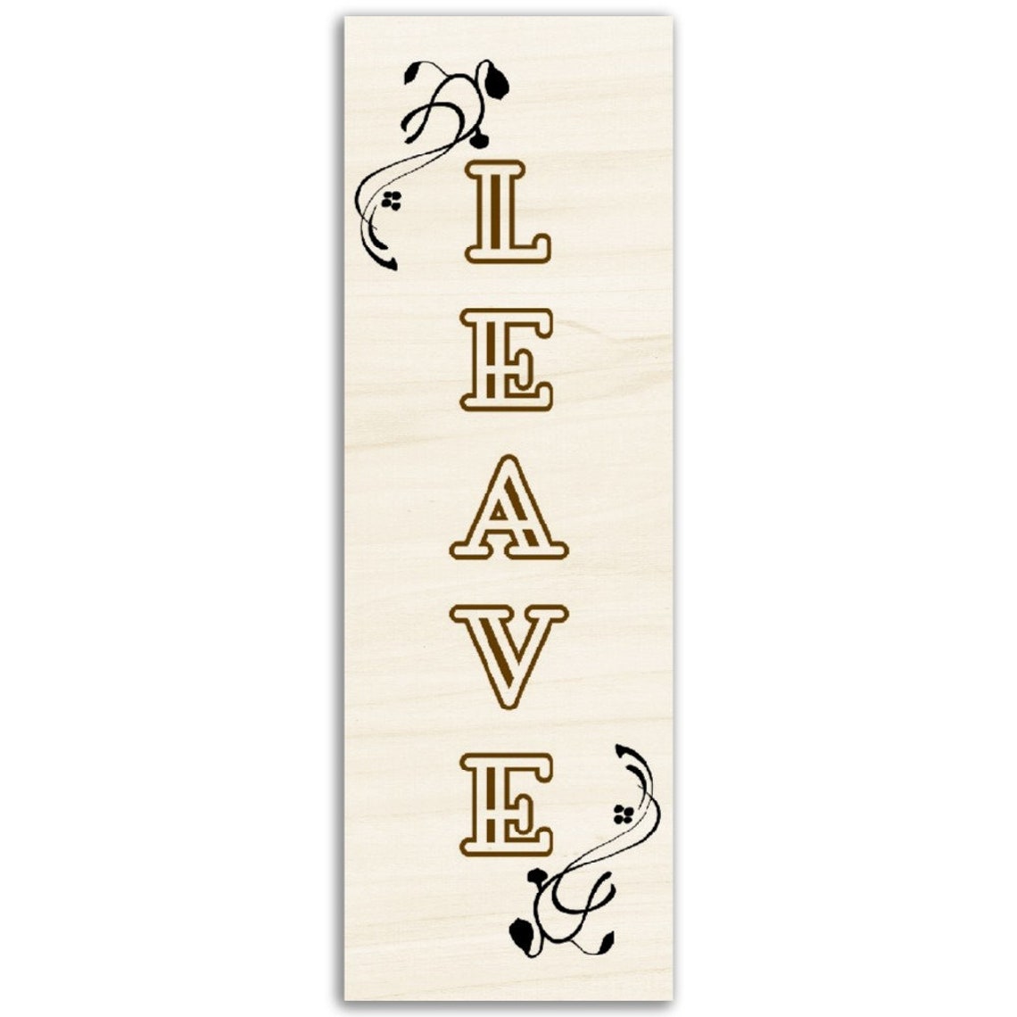 Leave Front Porch Welcome/unwelcome Wood Sign - Etsy