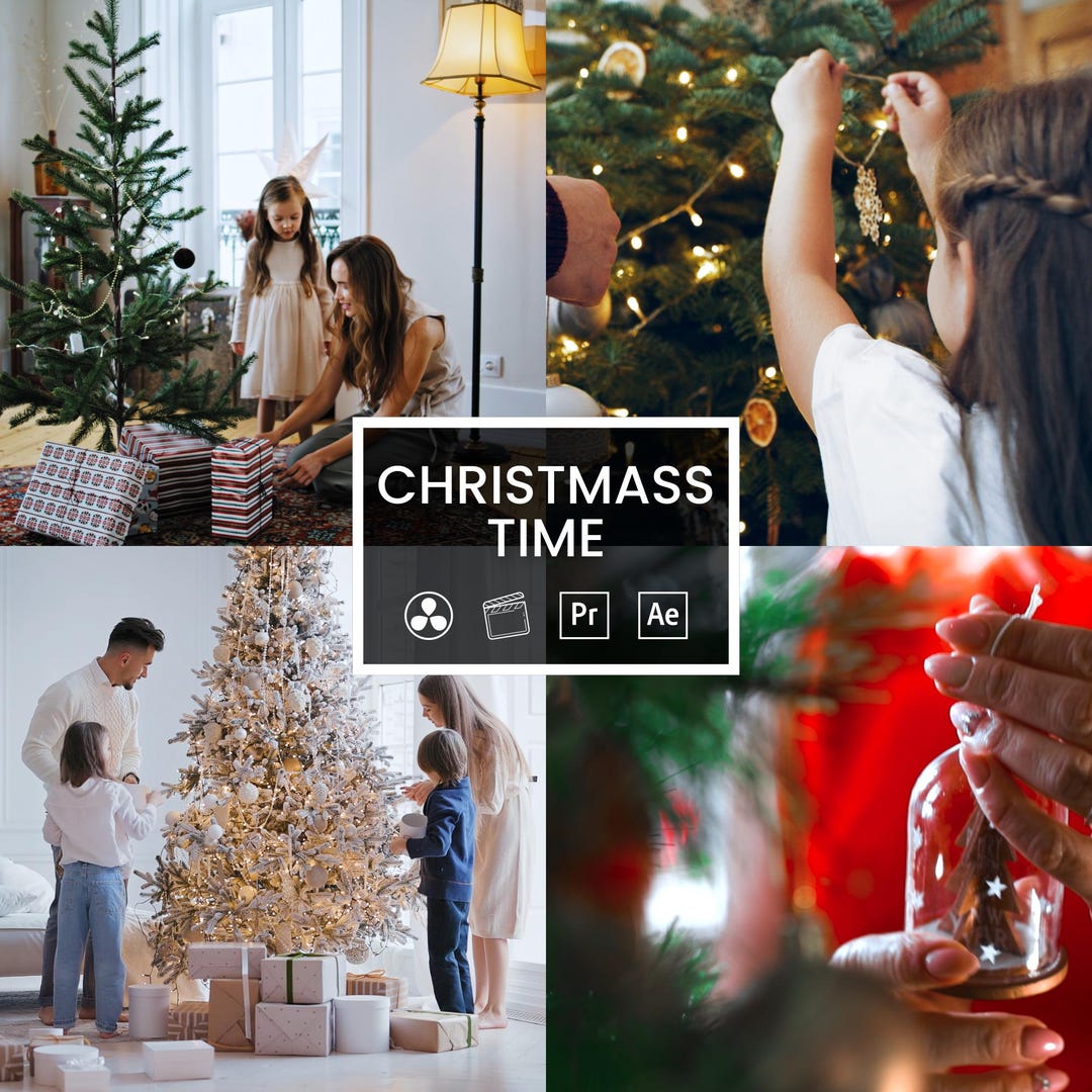 20 Christmas Time Luts for Festive Video Color Grading | Enhance ...