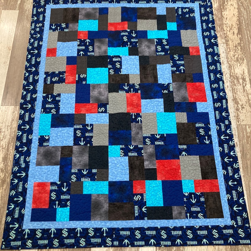 Hockey Quilt - Etsy