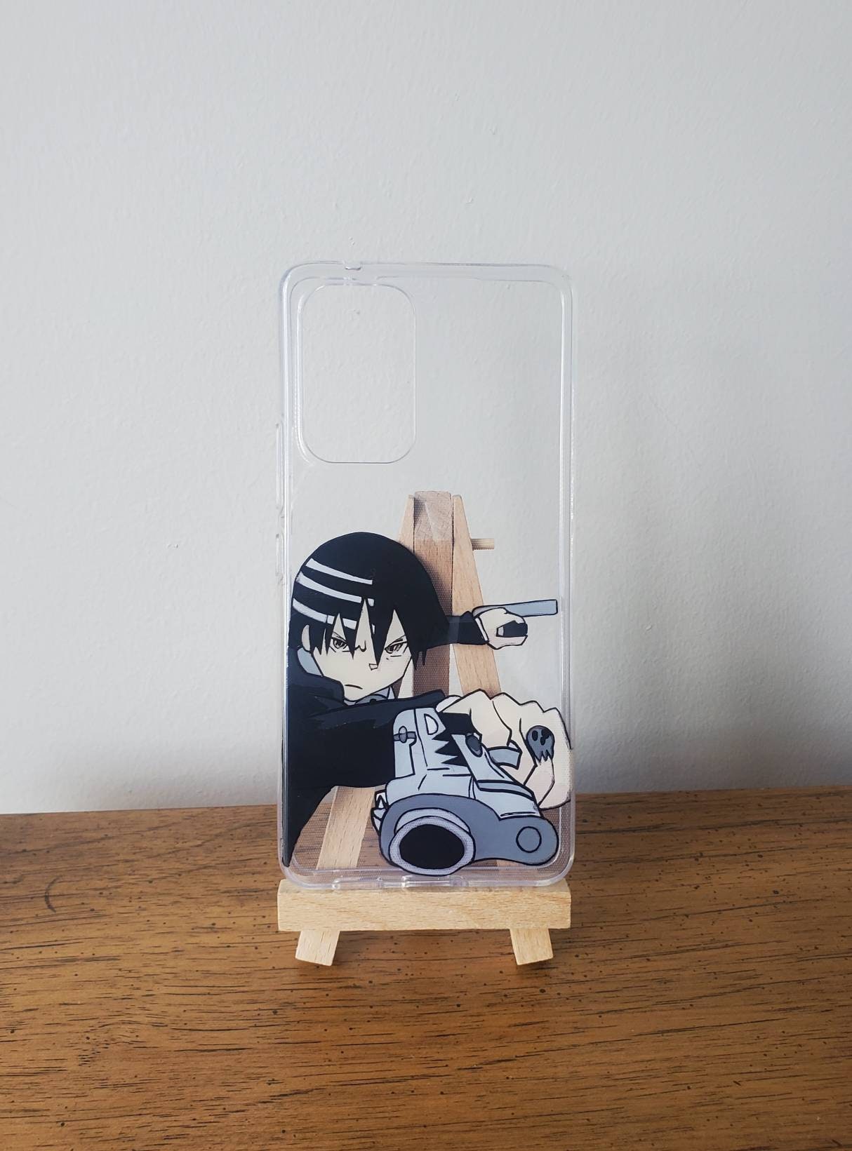 Custom Hand Painted Anime Phone Case - Etsy