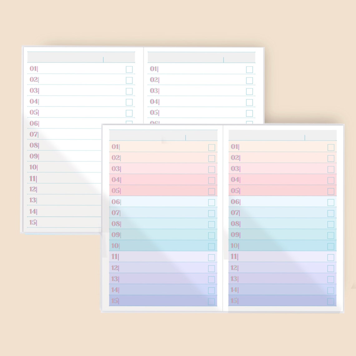 To Do List Half Sheet Printable Daily Routine Checklist Task - Etsy