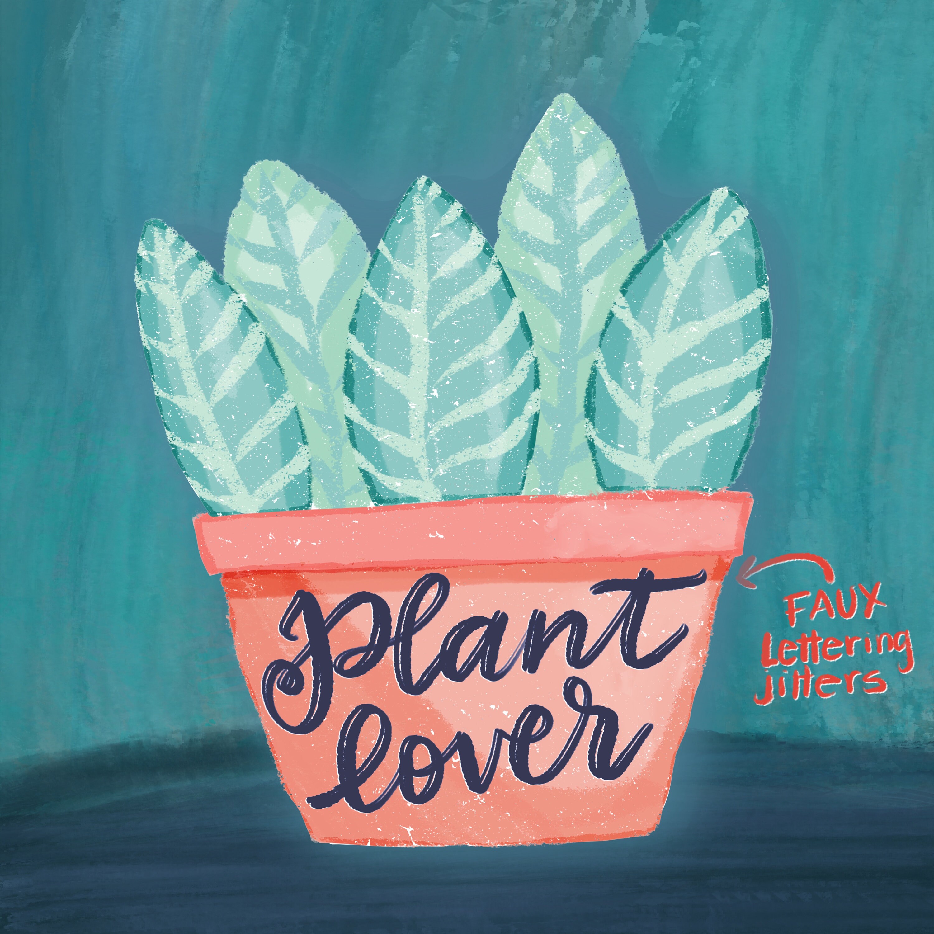 Procreate Textured Lettering Brush Set, Hand-lettering, Printing ...