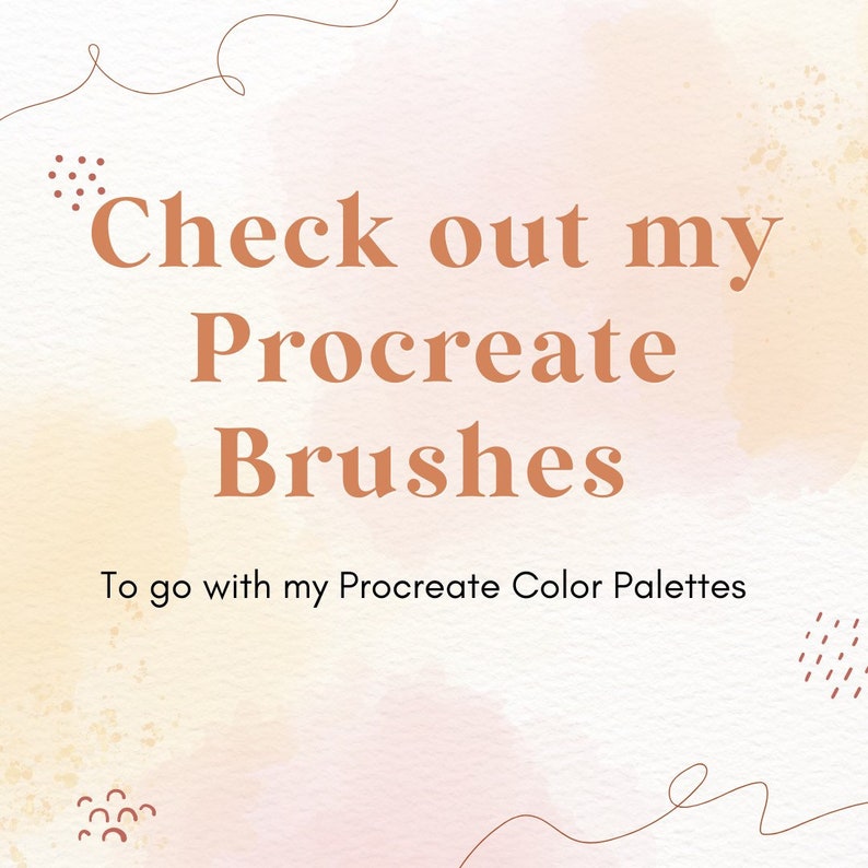 Watercolor Fun Procreate Color Palette, Color Swatches, iPad Procreate ...