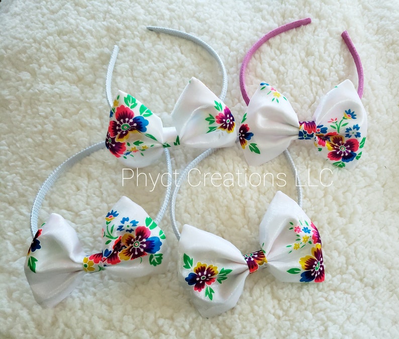 Hmong Lis Loos Girl Bow Headbands - Etsy