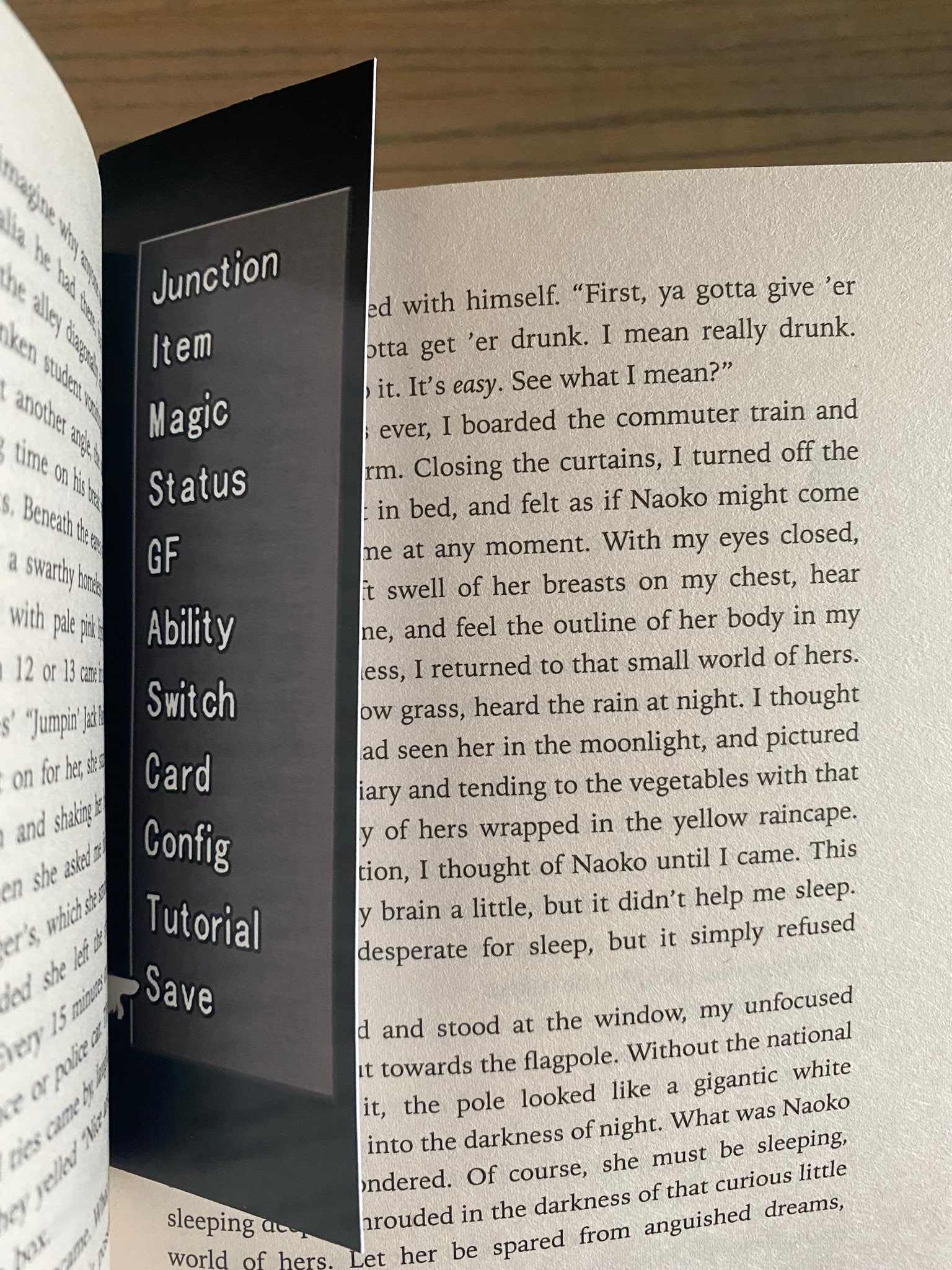 Final Fantasy VIII (FF8) Save Menu Bookmark - Single Sided - Etsy