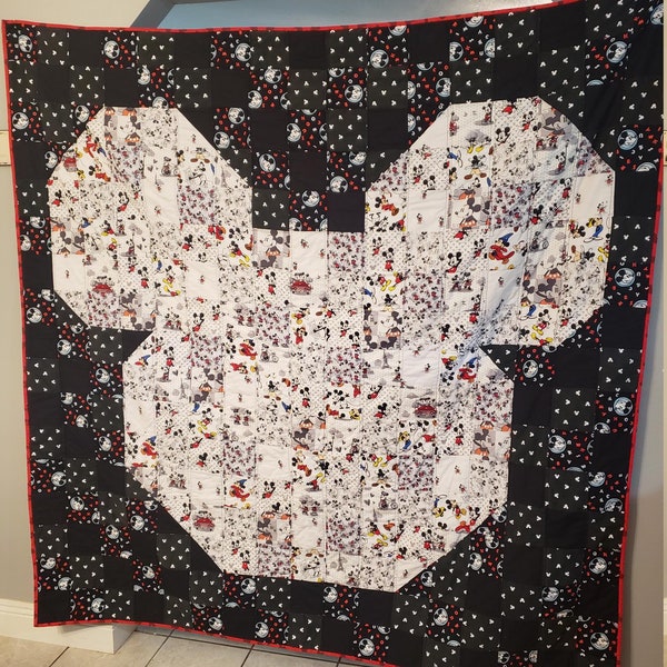 Mickey Quilt Pattern - Etsy