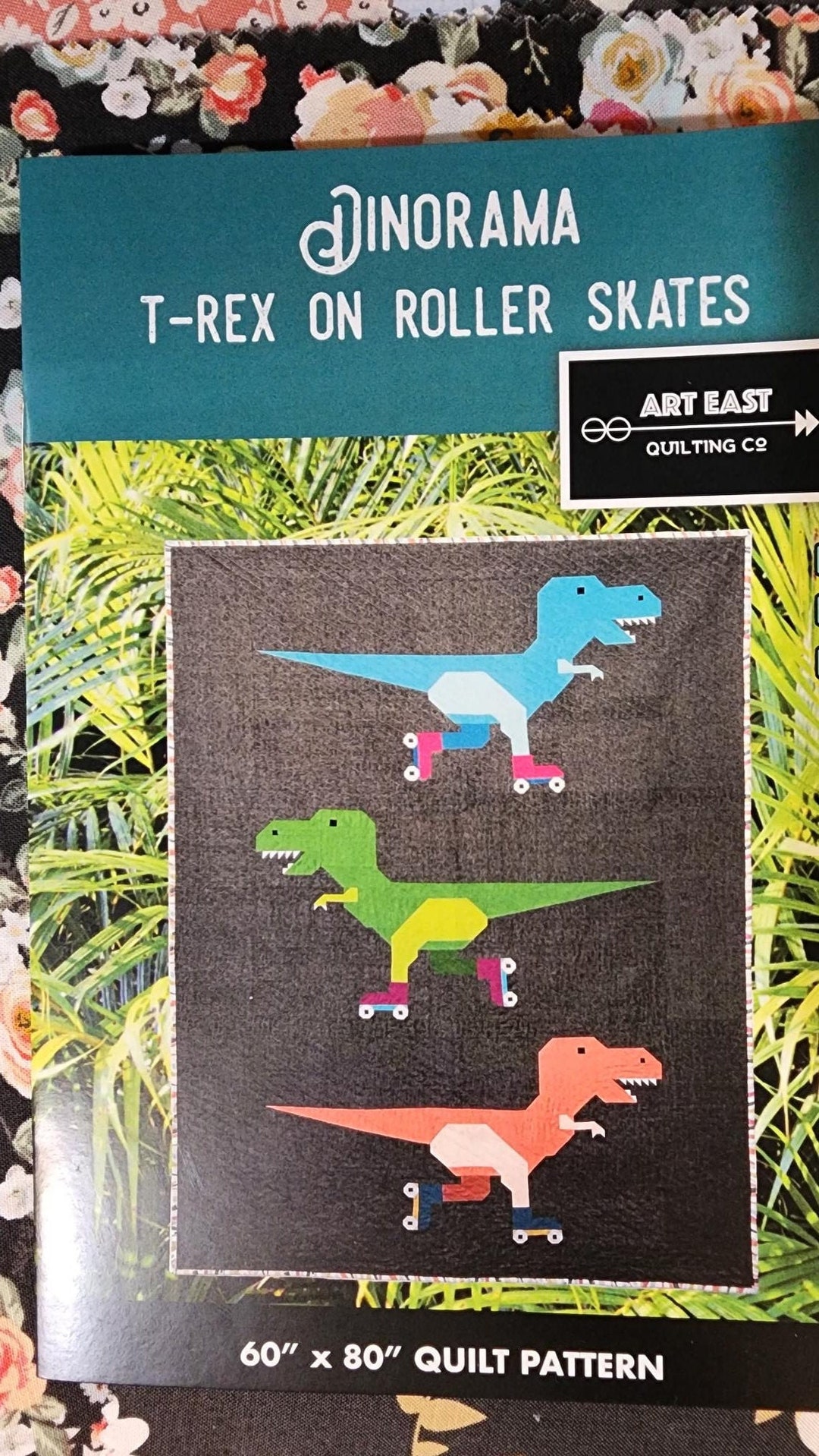 DINORAMA Paper Pattern by Art East Quilting Co. - Etsy