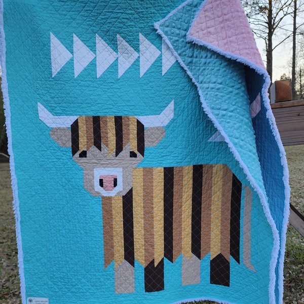 Cow Quilt - Etsy