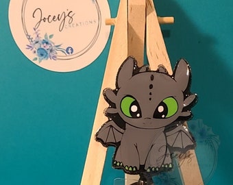 Dragon Badge Reel | Etsy