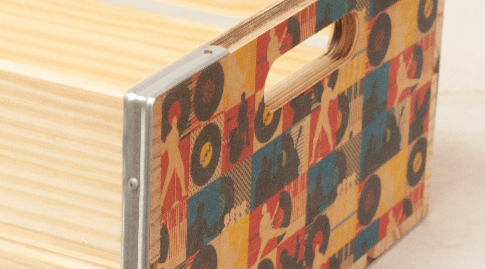 Vinyl Record Crate Record Storage Wooden Box - Etsy