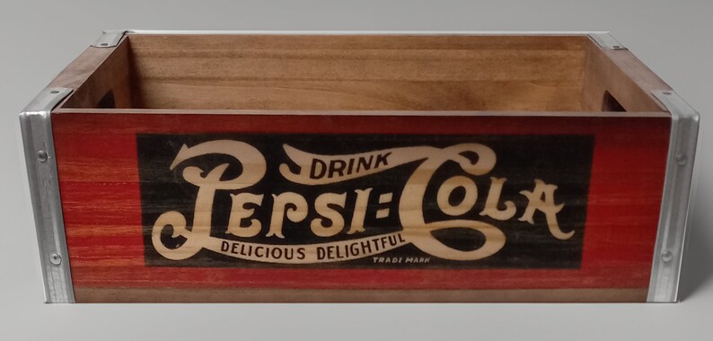 Vintage Style Pepsi Tray / Pepsi Crate / Pepsi Box - Etsy