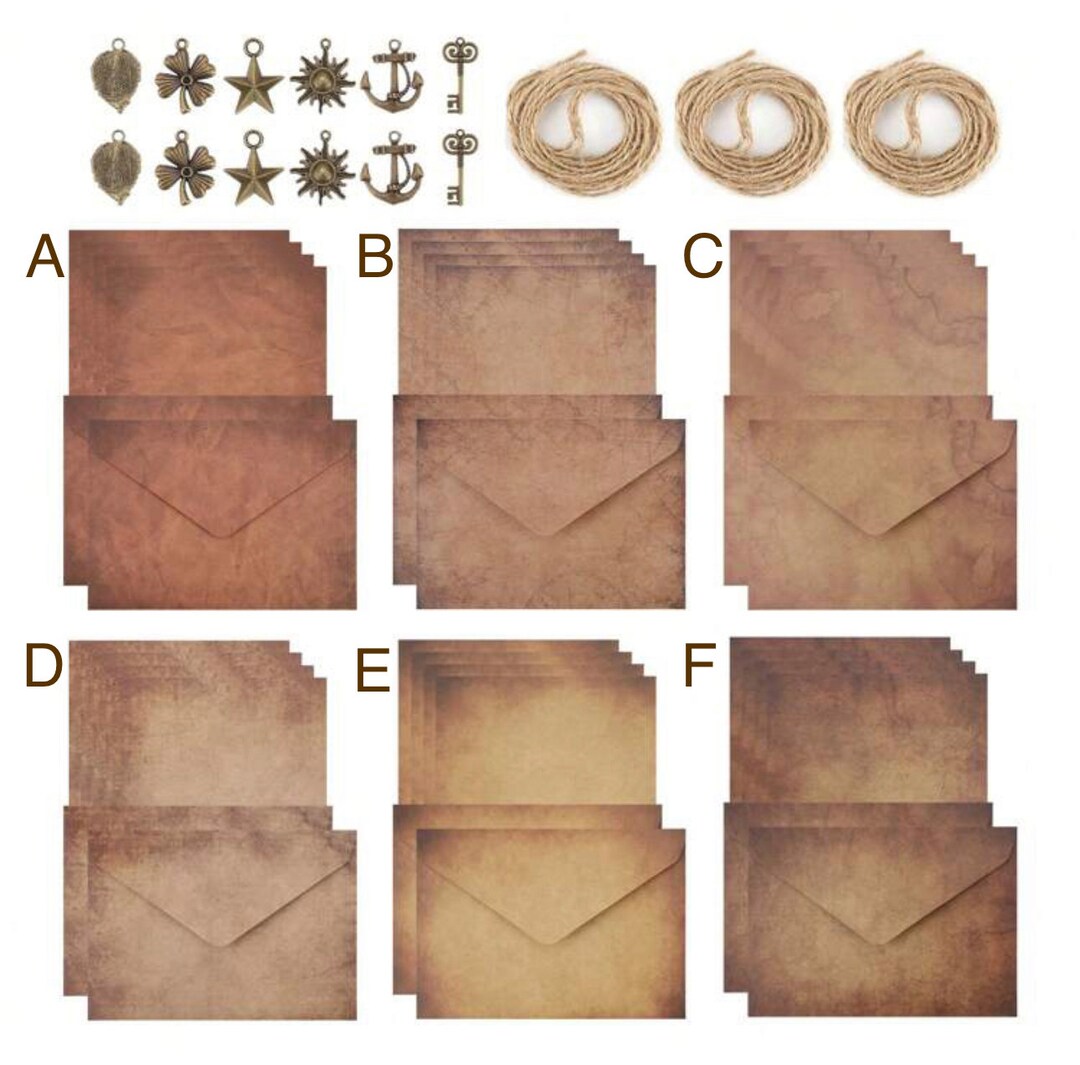 Journaling | Scrapbooking | Letter Writing Paper and Envelopes Set and ...