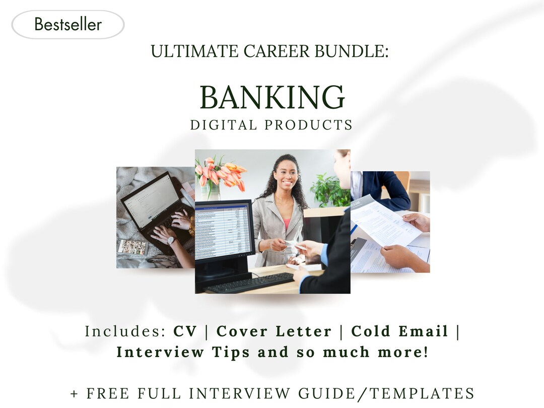 Banking Package, Resume 2023, Cover Letter, Bundle Word Resumes, Cv ...
