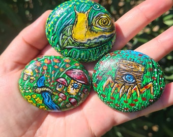 Hand Painted Rocks - Etsy