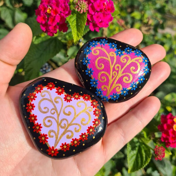Hand Painted Rocks - Etsy