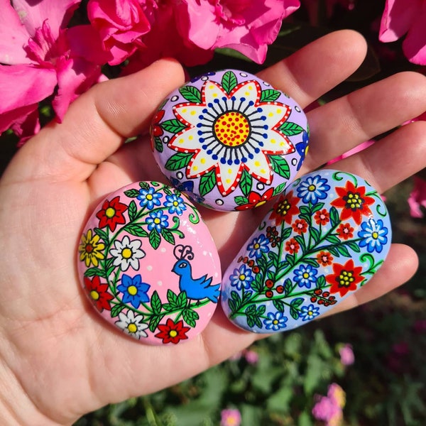 Hand Painted Rocks - Etsy