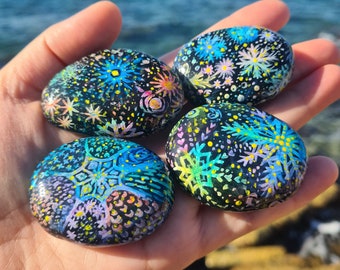 Hand Painted Rock | Etsy