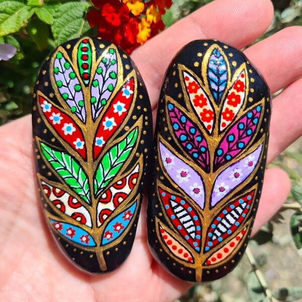 Hand Painted Rocks - Etsy
