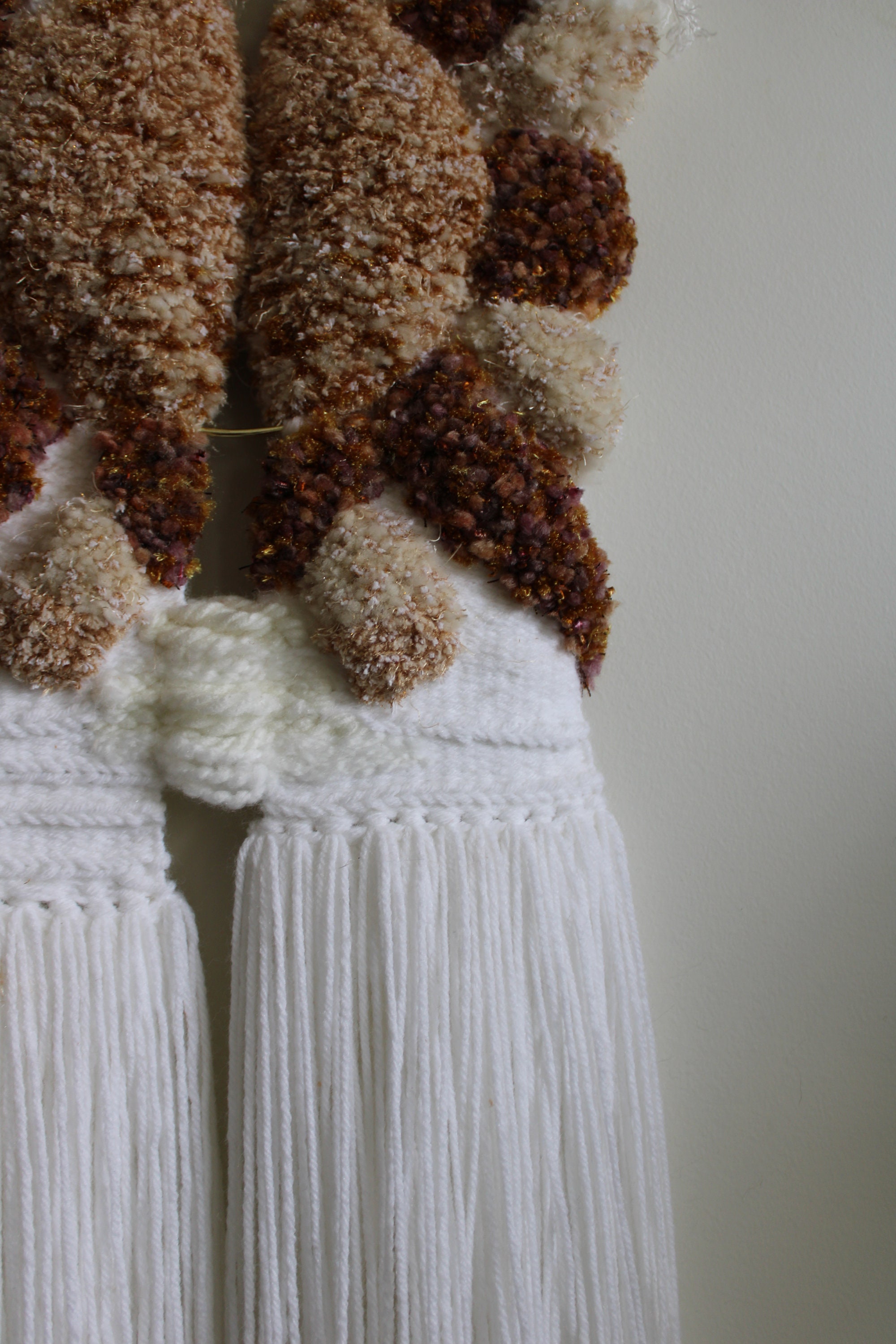 Solaria Handwoven 3-D Contemporary Fiber / Textile Art / Driftwood Wall ...