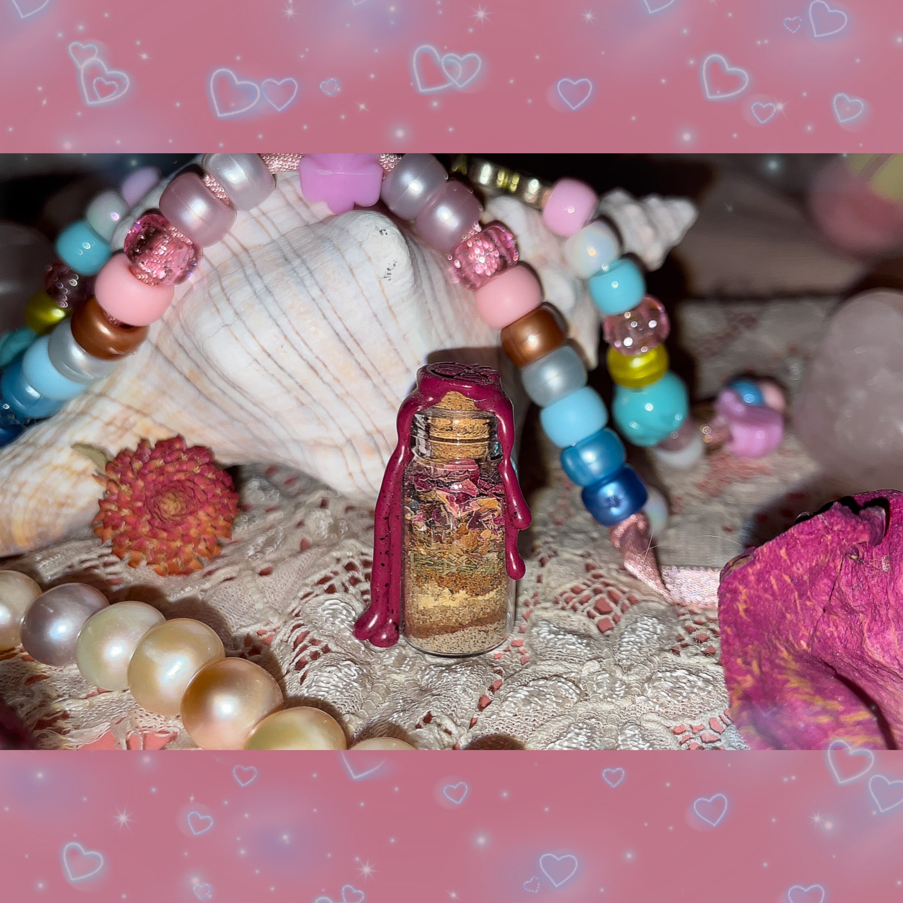 Aphrodite Altar Kit Pagan Prayer Beads, Self Love, Spell Jar, Witchy ...