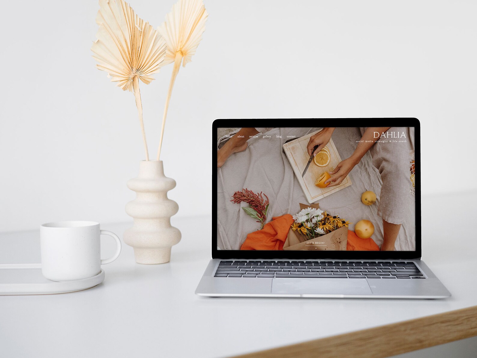 Showit Template | Boho Showit Template for Coaches, Photography Website ...