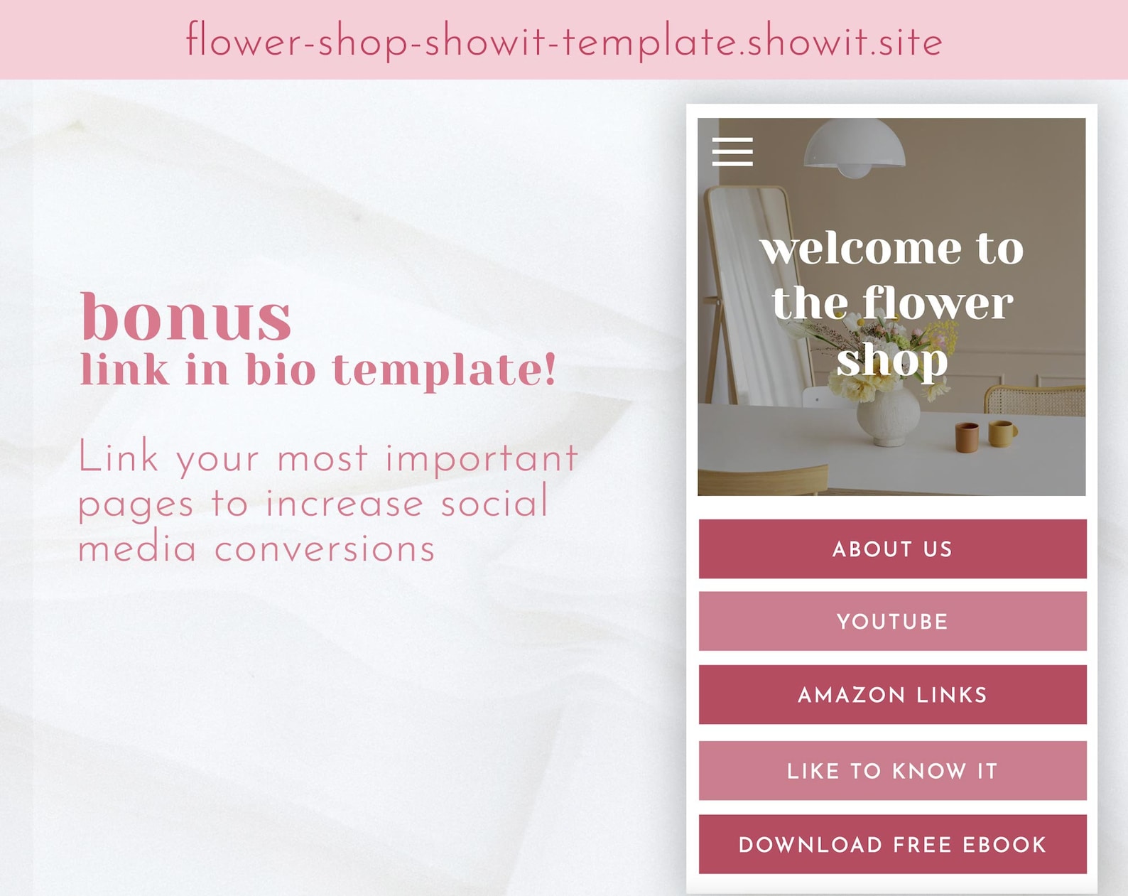 Showit Template | Premium Showit Template for Photographers, Bloggers ...