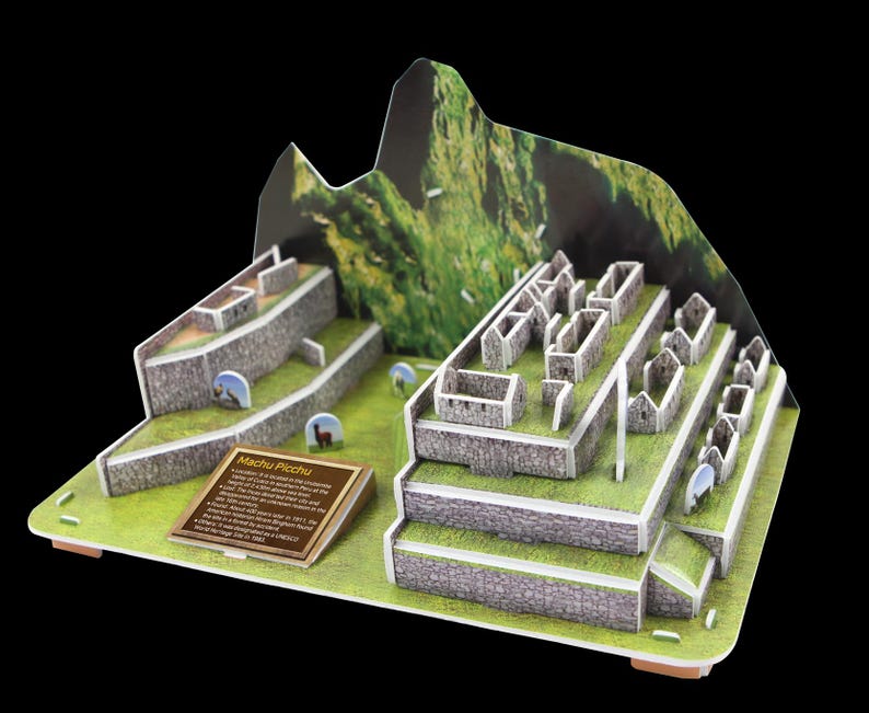 3D Puzzle - Taj Mahal - World History Collection - Educational STEM Toy ...