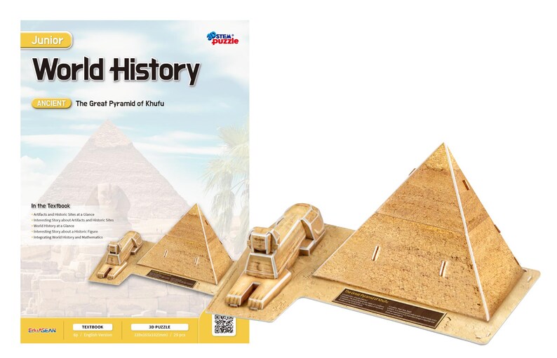 3D Puzzle - the Great Pyramid of Khufu - World History Collection ...